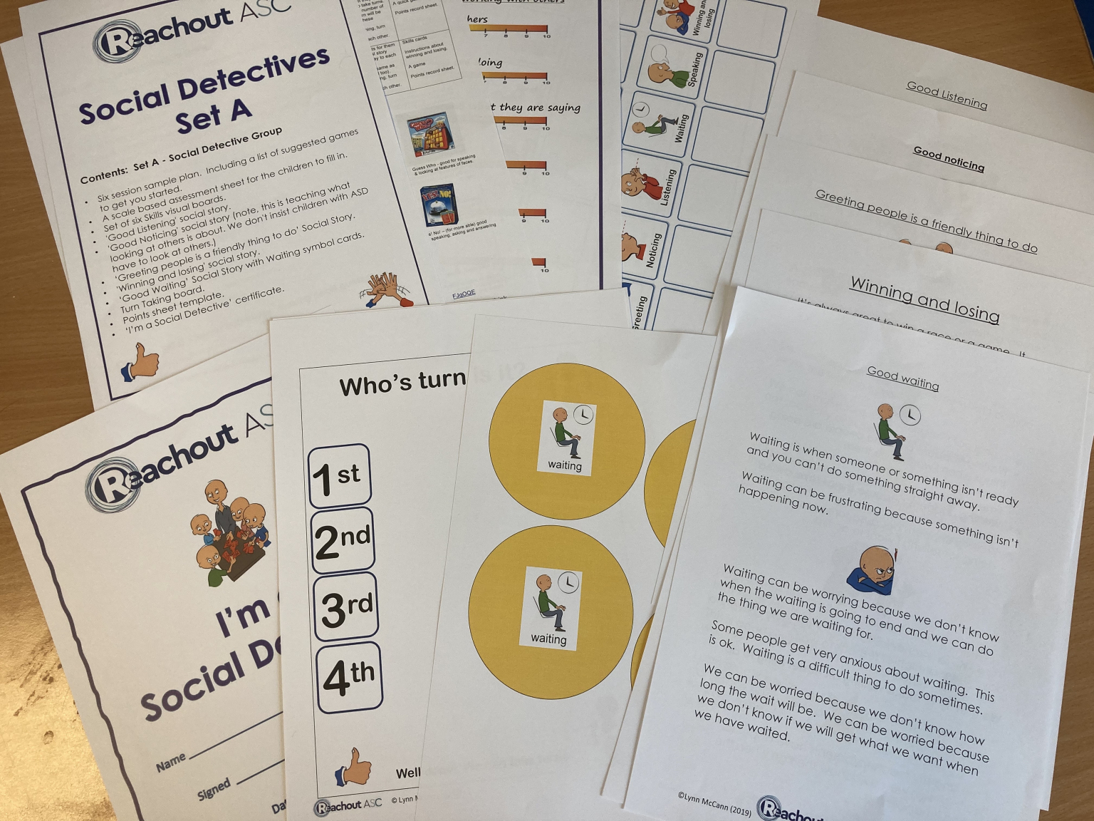Resources for Setting Up a Social Detectives Group - Reachout ASC